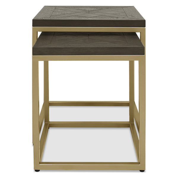 Bentley Designs Athena Fumed Oak Nest of Lamp Tables – Taylors on the ...