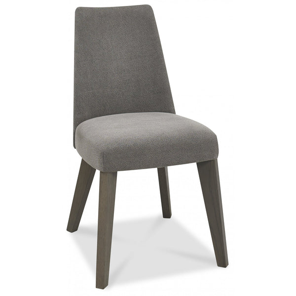 Bentley Designs Cadell Aged Oak 6 Seater Dining Table & 6 Upholstered ...
